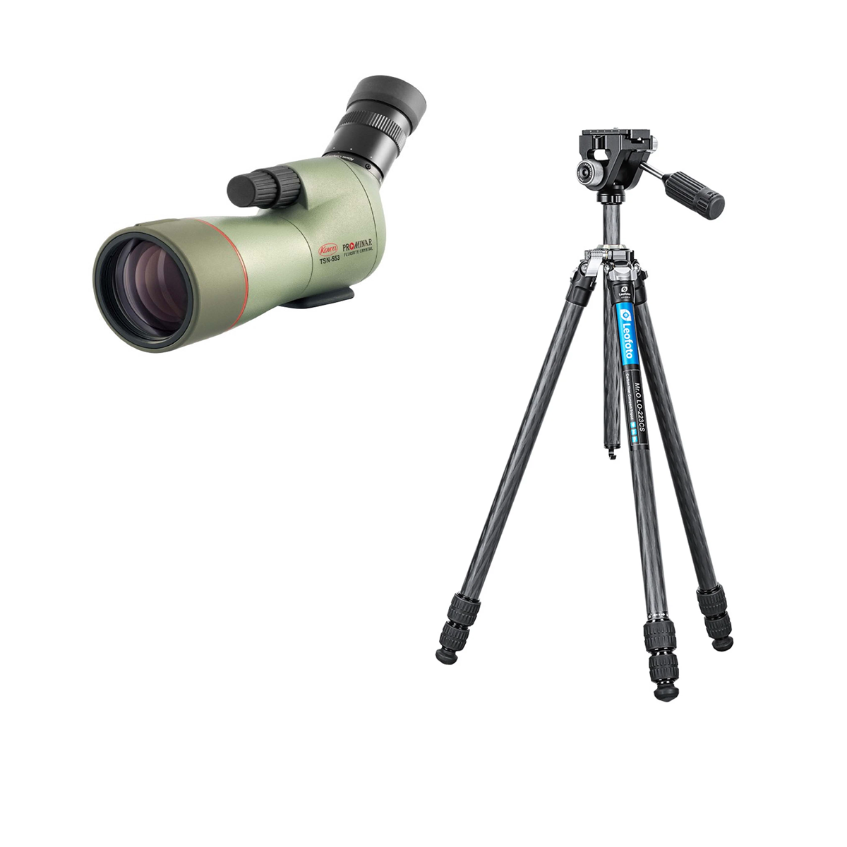 Kowa TSN-553 Spotting Scope & Leofoto MR.O Tripod Bundle — South West ...
