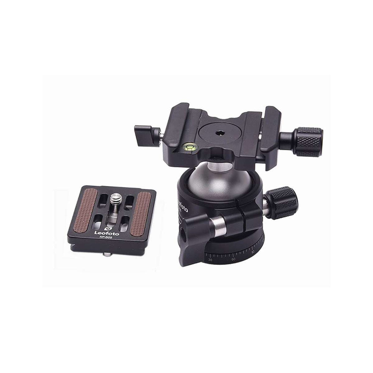 Leofoto EB Series EB-36 36mm low profile ball head and NP-50S Plate ...