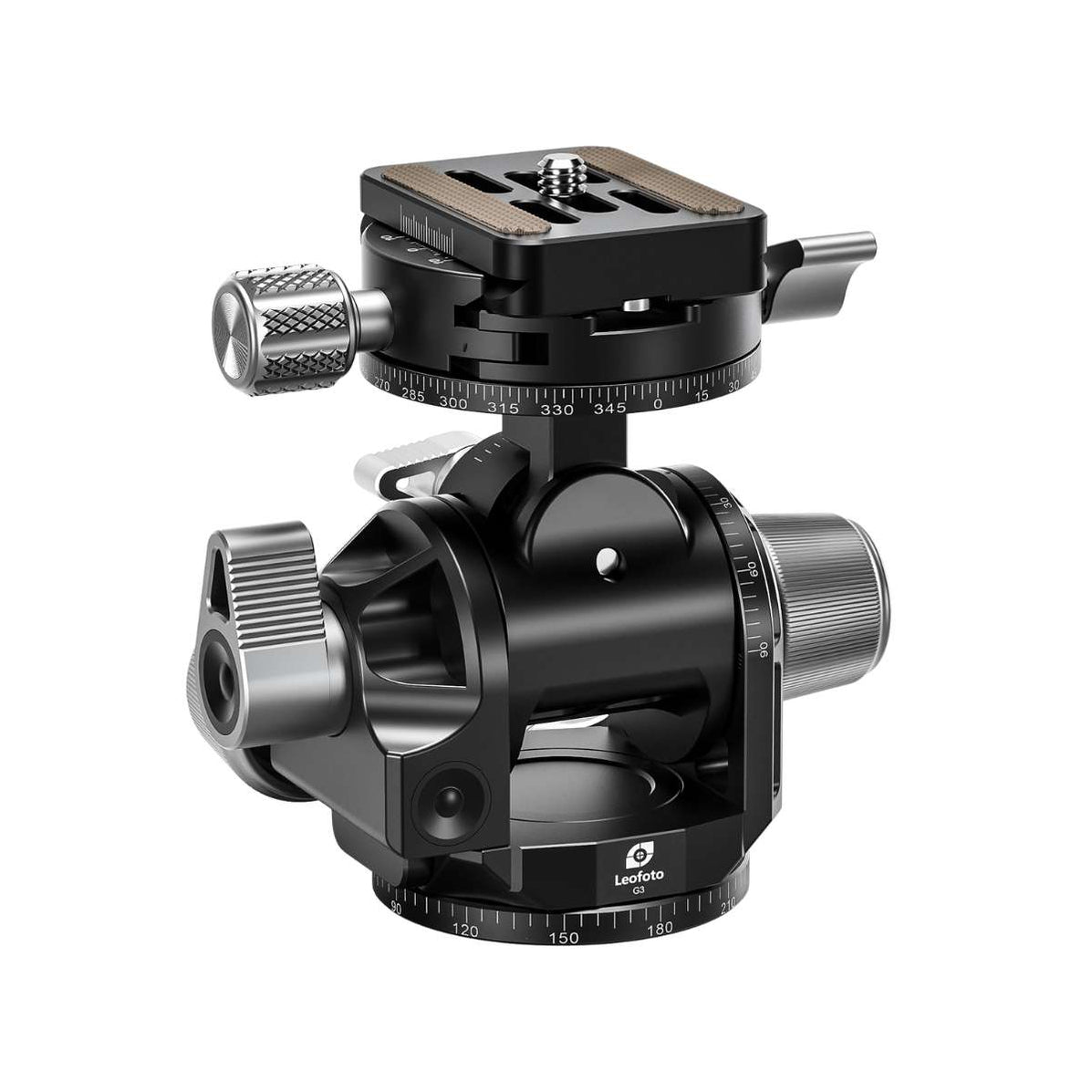 Leofoto G3 3D Pitch / Roll / Tilt Axis Geared Head — South West Optics