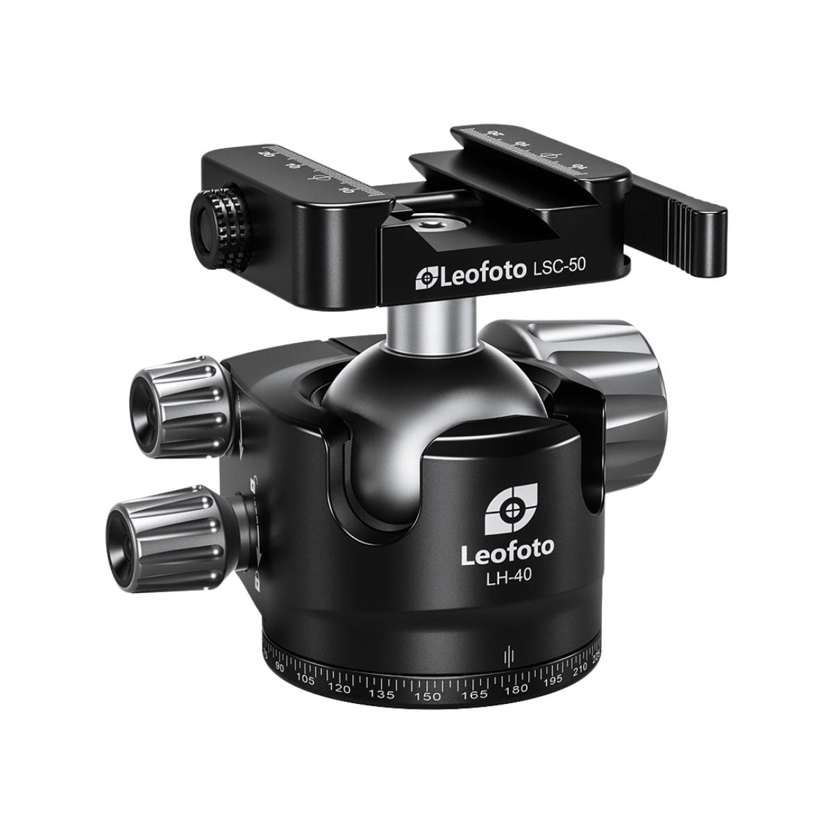 Leofoto LH-40SC 40mm Low Center of Gravity Ball Head with Low Profile ...