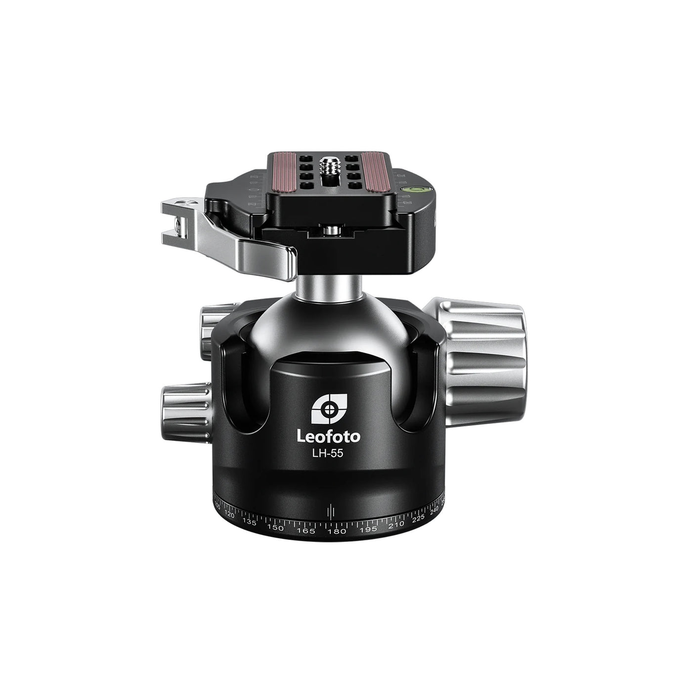 Leofoto LH Series LH-55LR 55mm Low Profile Ball Head with LR-70 Quick — South West Optics