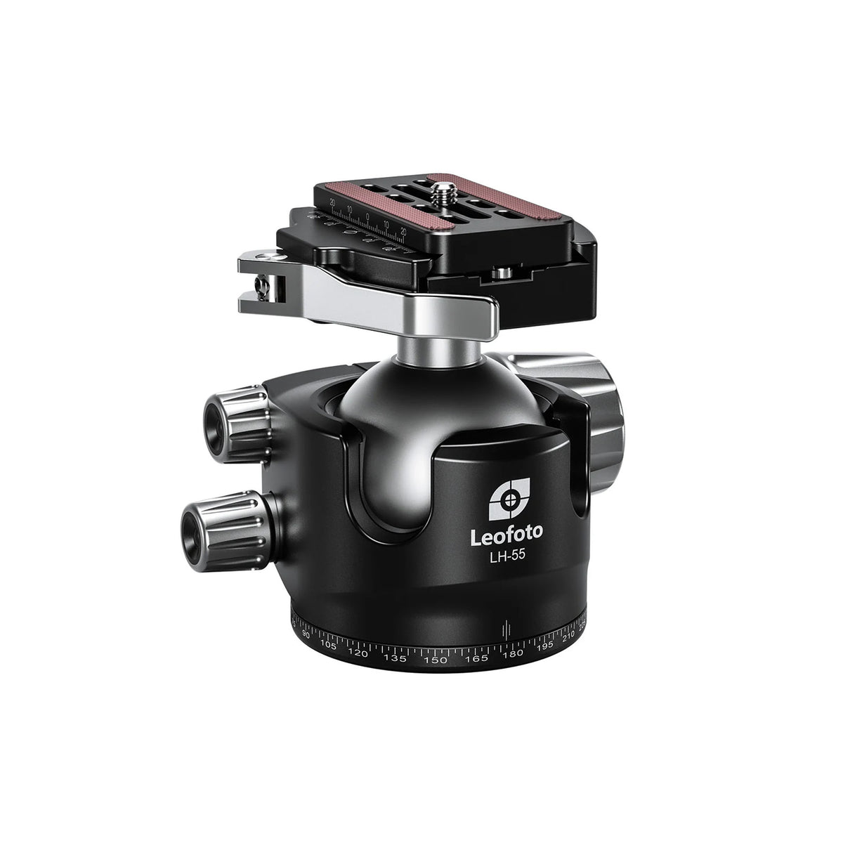 Leofoto LH Series LH-55R+RH-3 55mm Low Centre of Gravity Ball Head wit ...