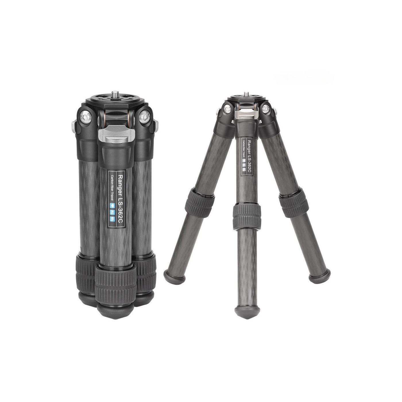 Leofoto Ranger Mini 10x Layer Carbon Compact Half Spider Bowl Tripod ...