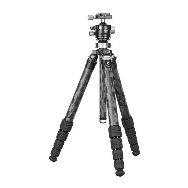 Leofoto LQ-365C Premium Carbon Fiber Tripod + LH-47 Low-Profile Ballhe ...