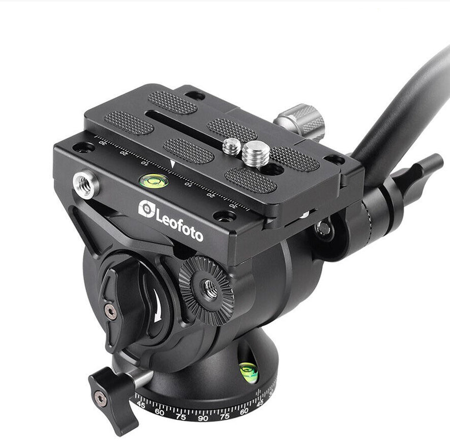 Leofoto BV-10 Fluid Video Head with Arca Compatible QR Plate — South ...